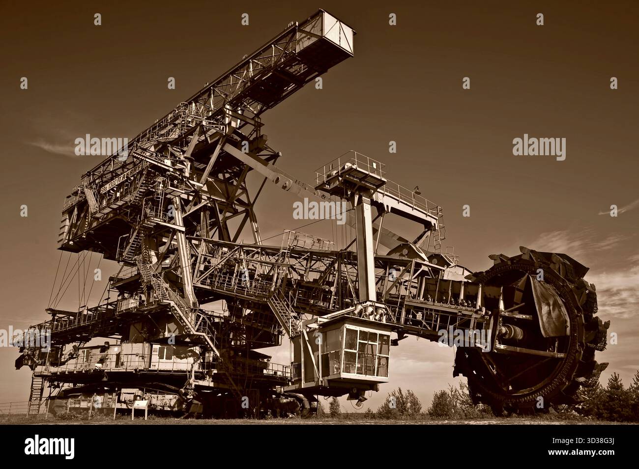Ferropolis City of Iron Stock Photo - Alamy
