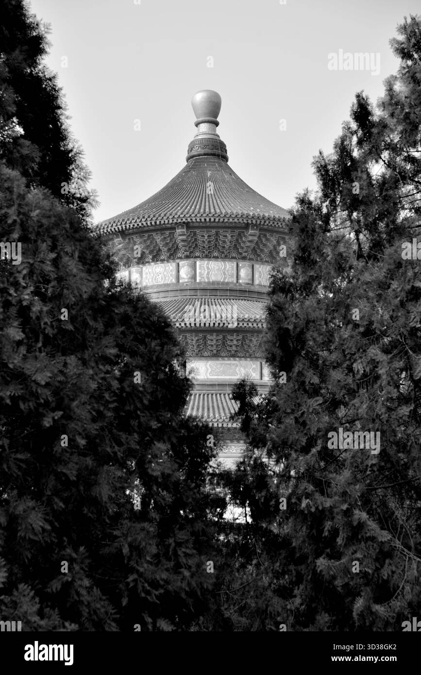 Historic landmark of Temple of Heaven, complex of imperial religious ...