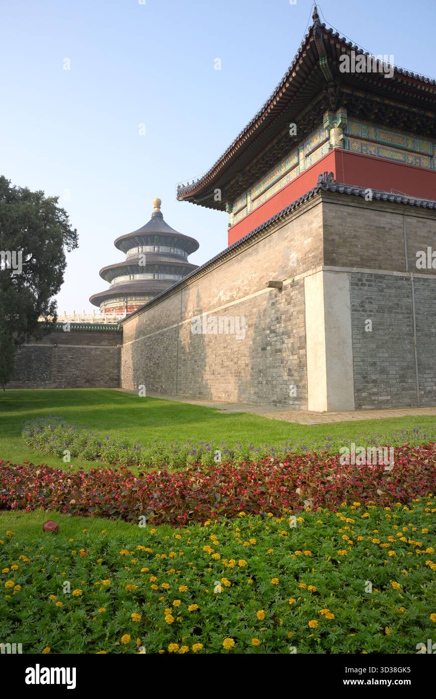 Historic landmark of Temple of Heaven, complex of imperial religious ...