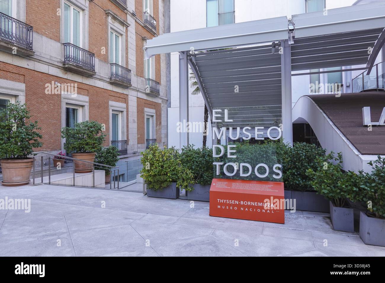 Spain, Madrid, The Thyssen Bornemisza National Museum or simply the ...
