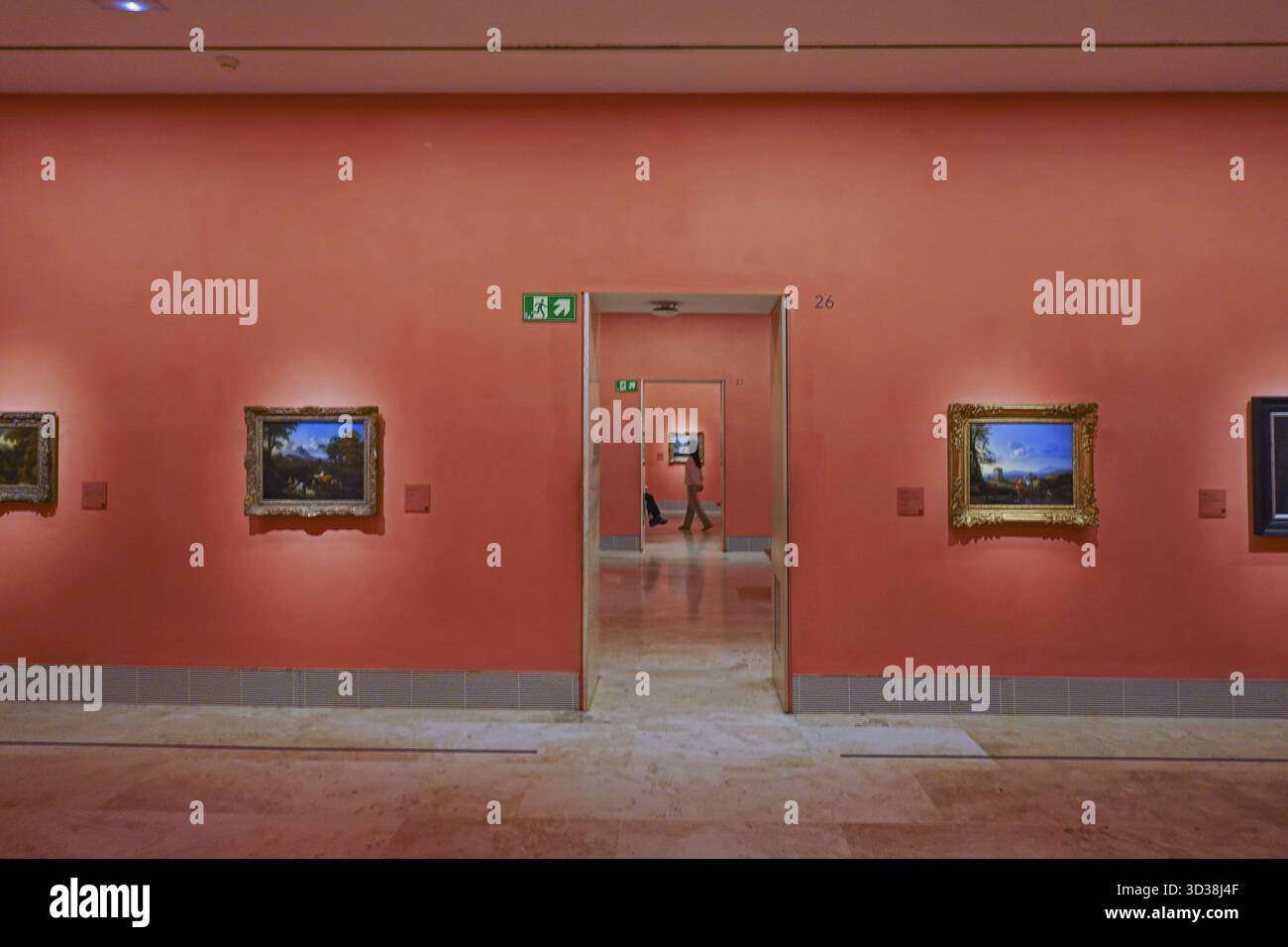 Spain, Madrid, The Thyssen Bornemisza National Museum or simply the ...
