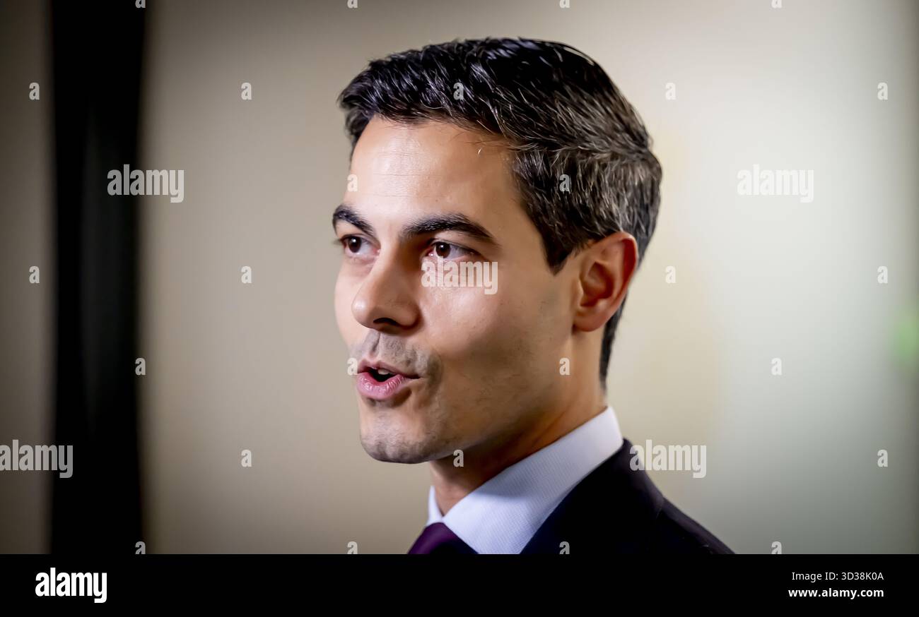 THE HAGUE - Rob Jetten D66. Wouter Koolmees, scout, is holding talks with the party leaders in ...