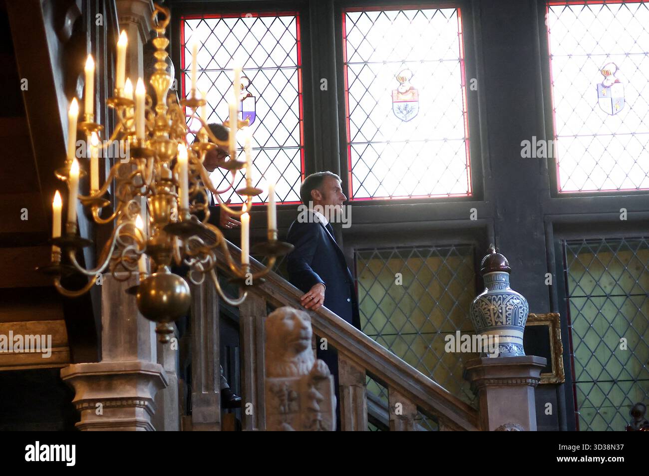 French President Emmanuel Macron visits the newly renovated Pierre Loti ...