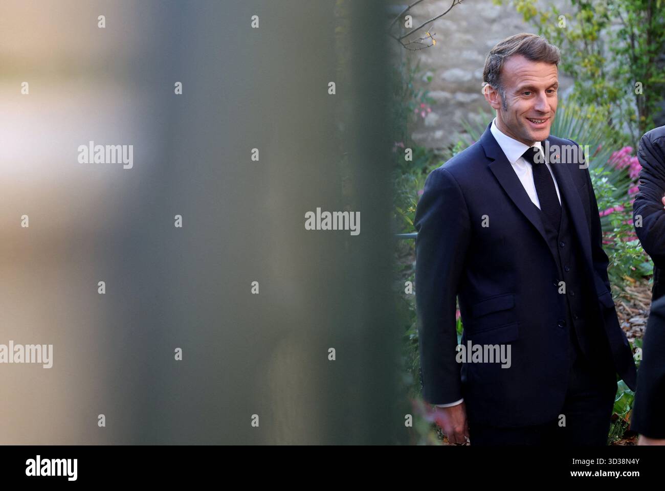 French President Emmanuel Macron visits the newly renovated Pierre Loti ...