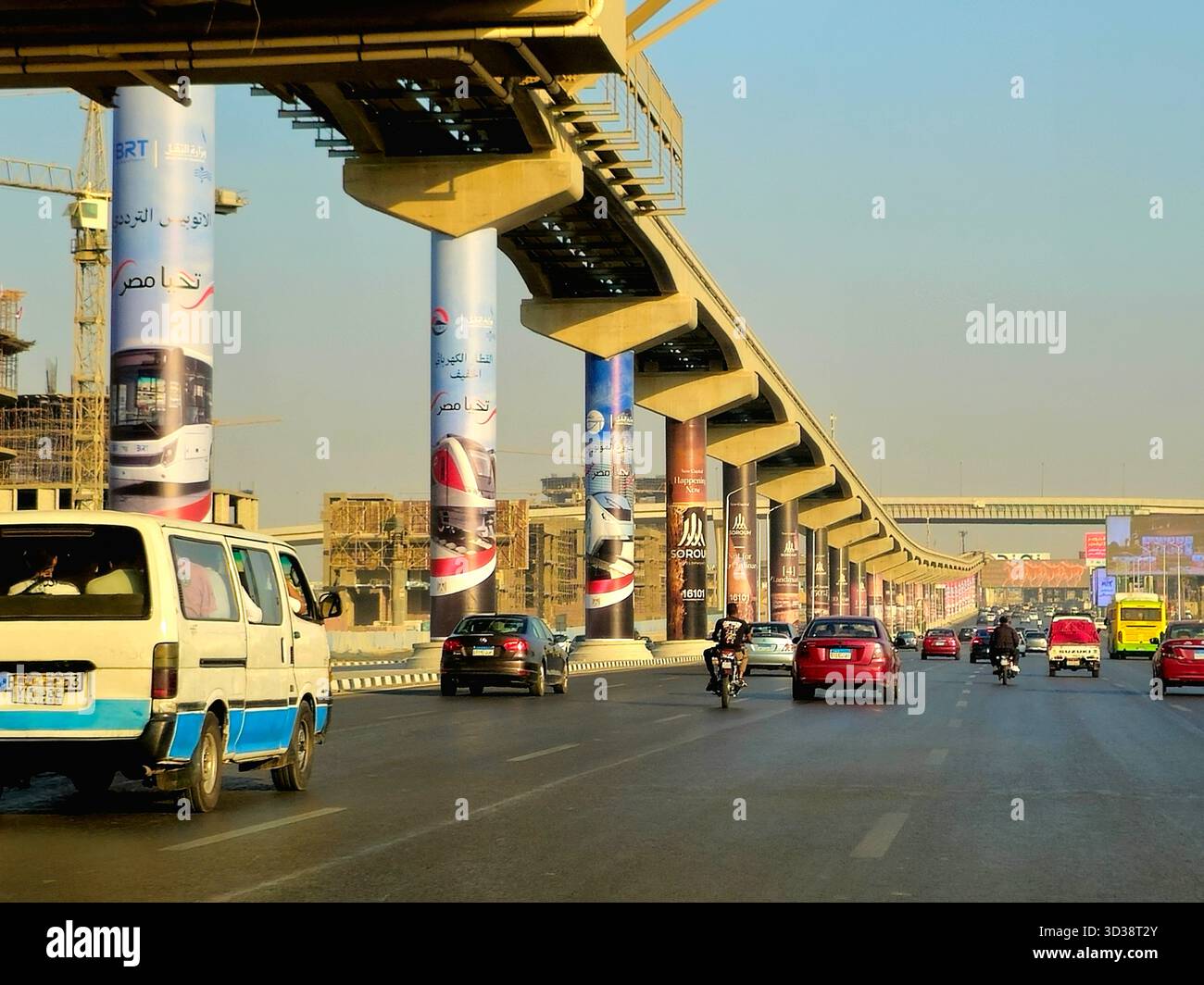 Cairo, Egypt, October 27 2025: the new public transportation ...