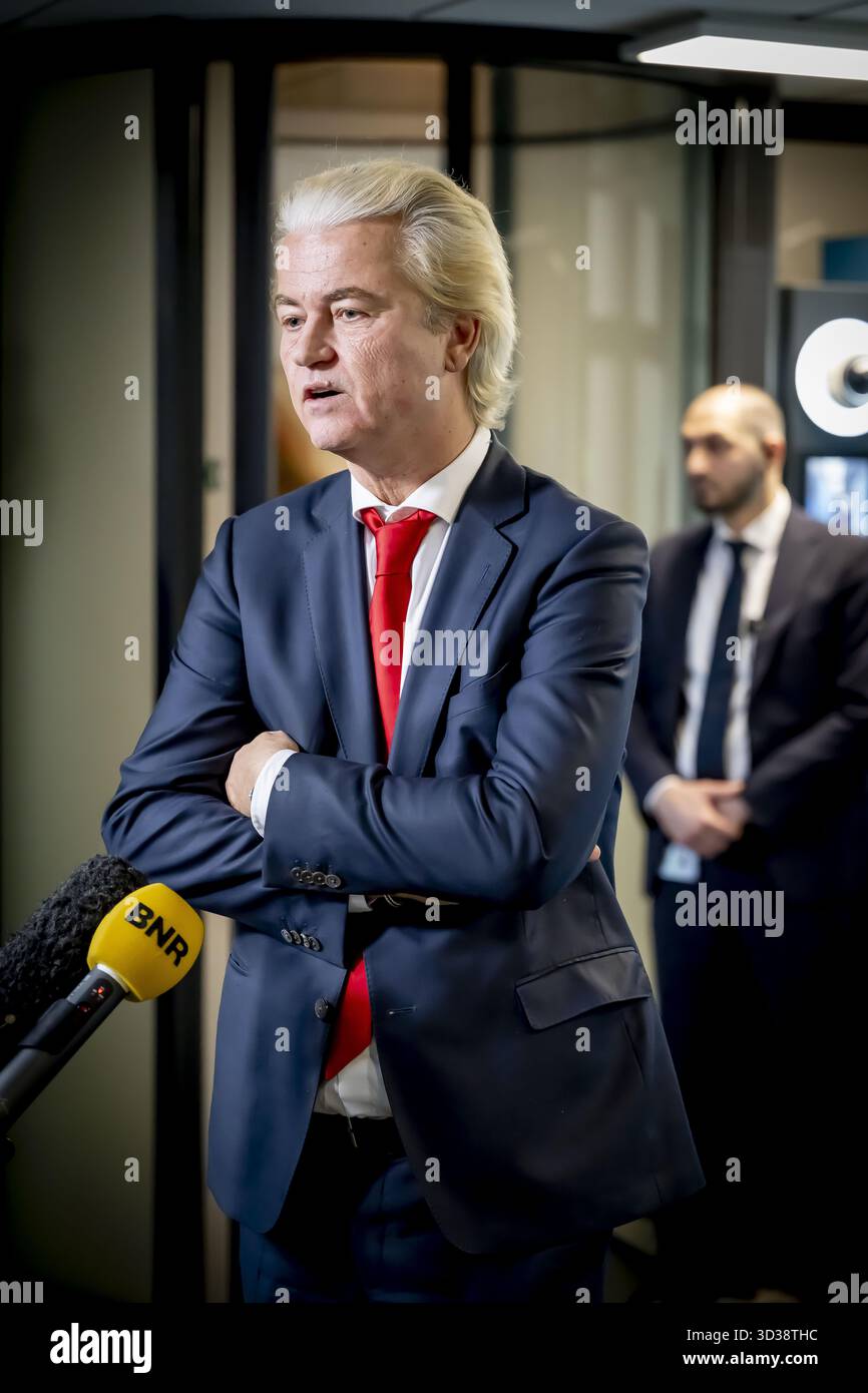 THE HAGUE - Geert Wilders PVV. Wouter Koolmees, scout, holds talks with ...