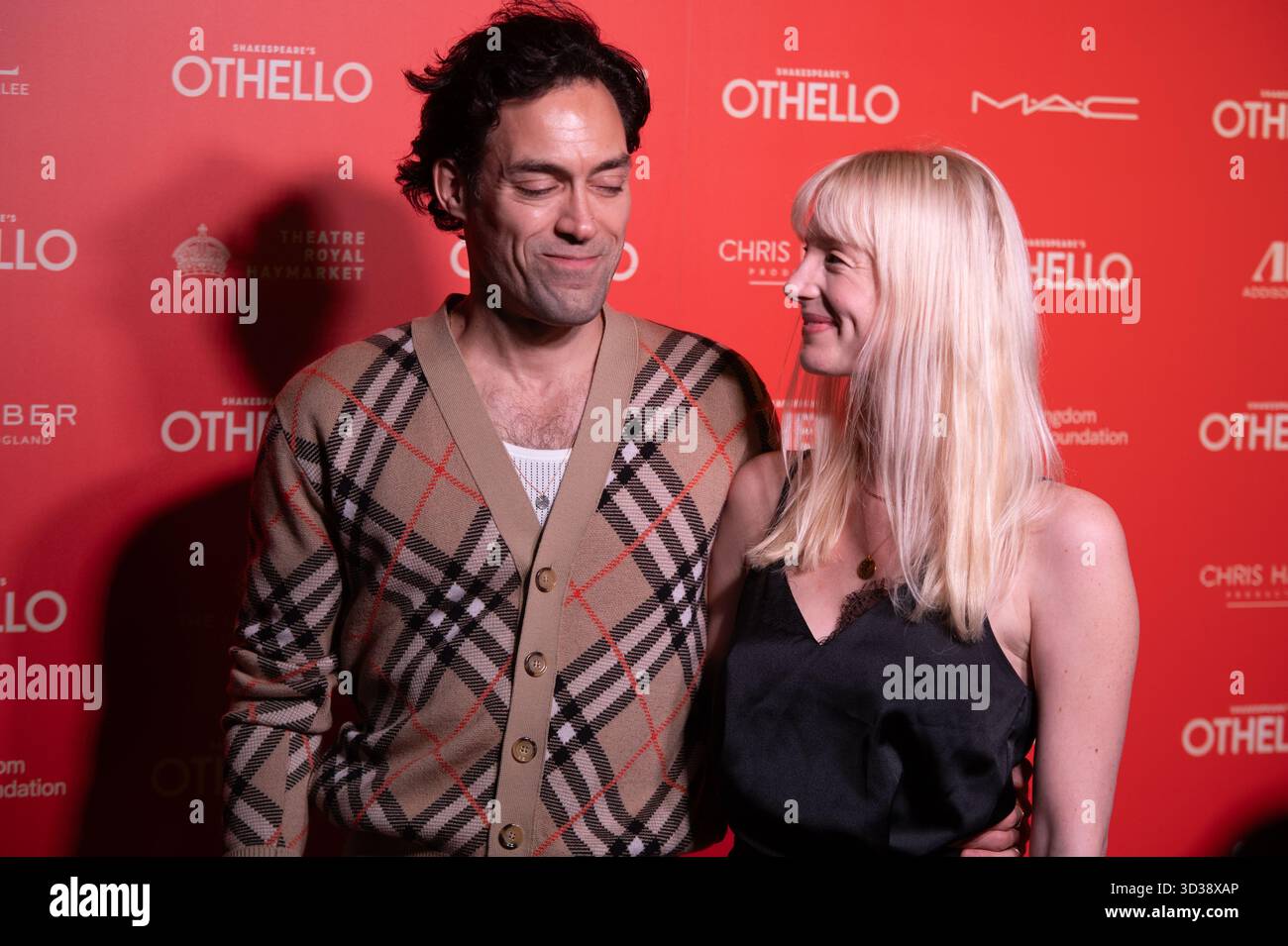 London, United Kingdom. 5th November 2025. Alex Hassell and Emma King ...