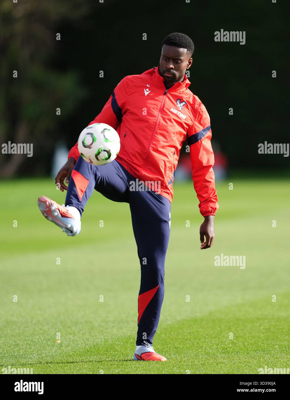 Crystal Palace's Marc Guehi during a training session at the Crystal ...