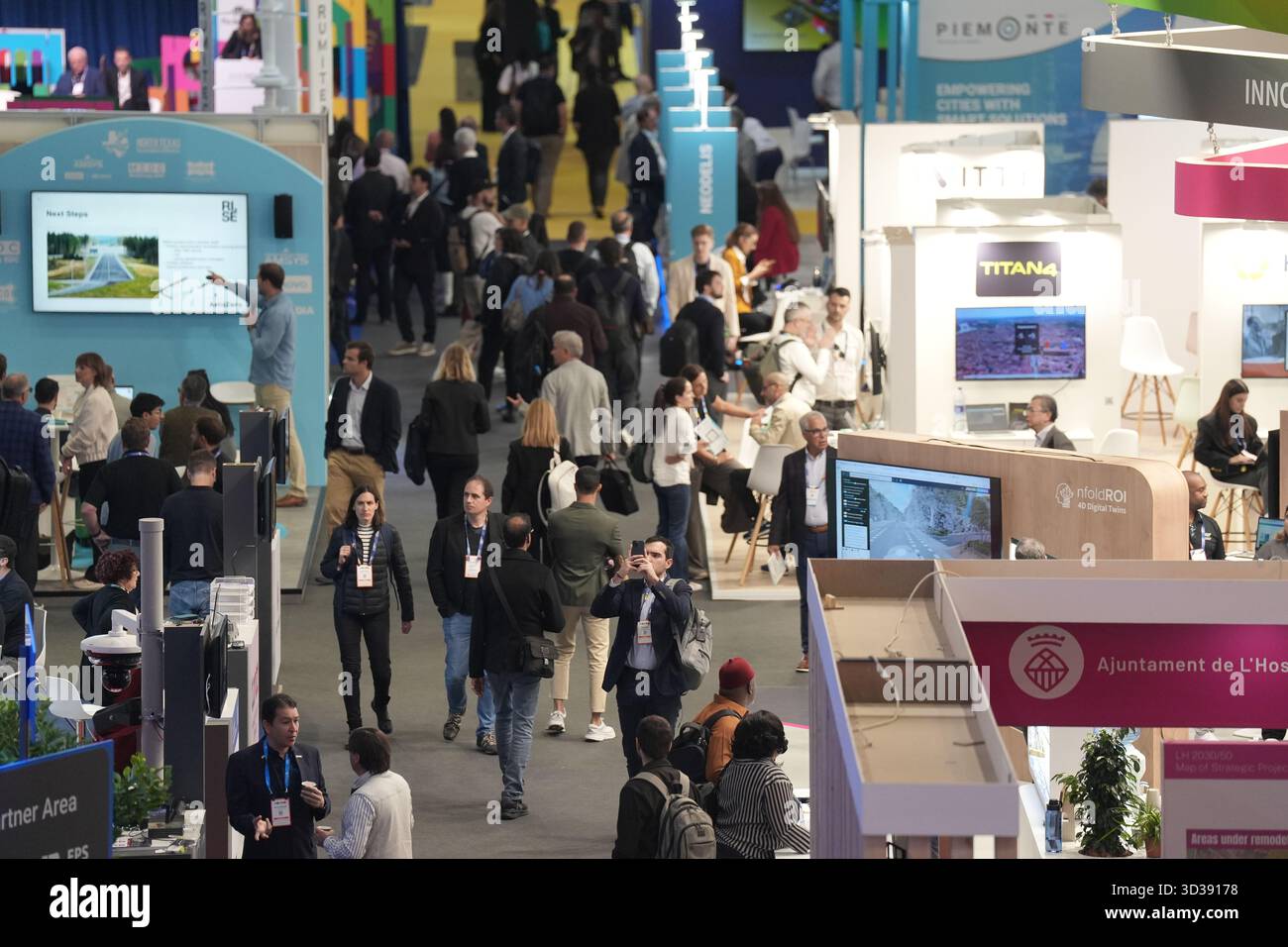 Second day of the Smart City Expo World Congress 2025, on November 5 ...