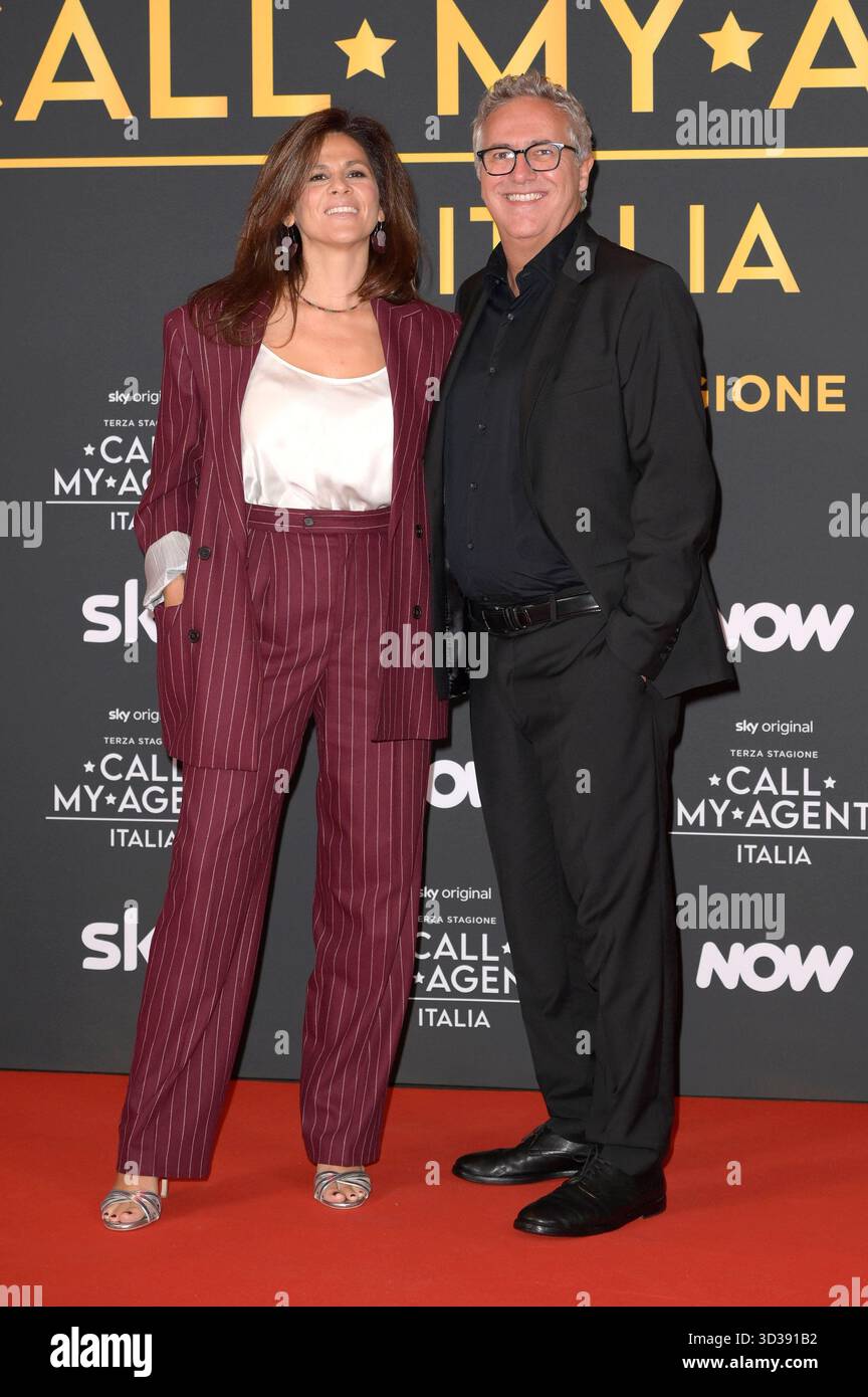 Roberta Procida und Simone Spada bei der Premiere der 3. Episode der ...