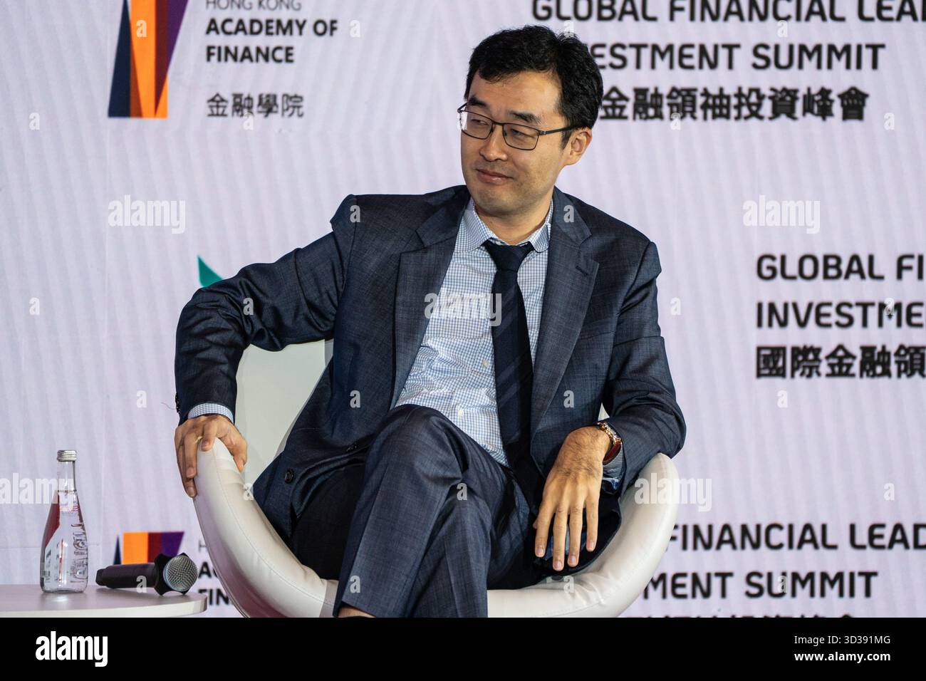 Zhao Peng, Chief Executive Officer of Citadel Securities at the Hong ...