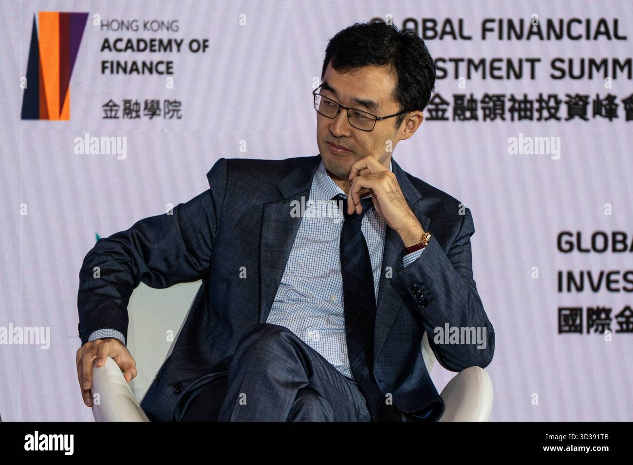 Zhao Peng, Chief Executive Officer of Citadel Securities at the Hong ...