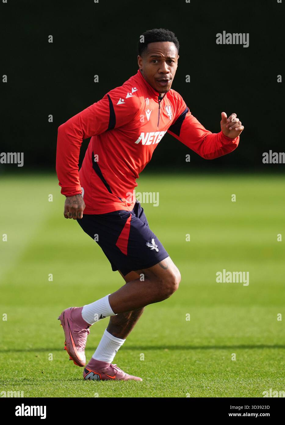 Crystal Palace's Nathaniel Clyne during a training session at the Crystal Palace Training Ground ...