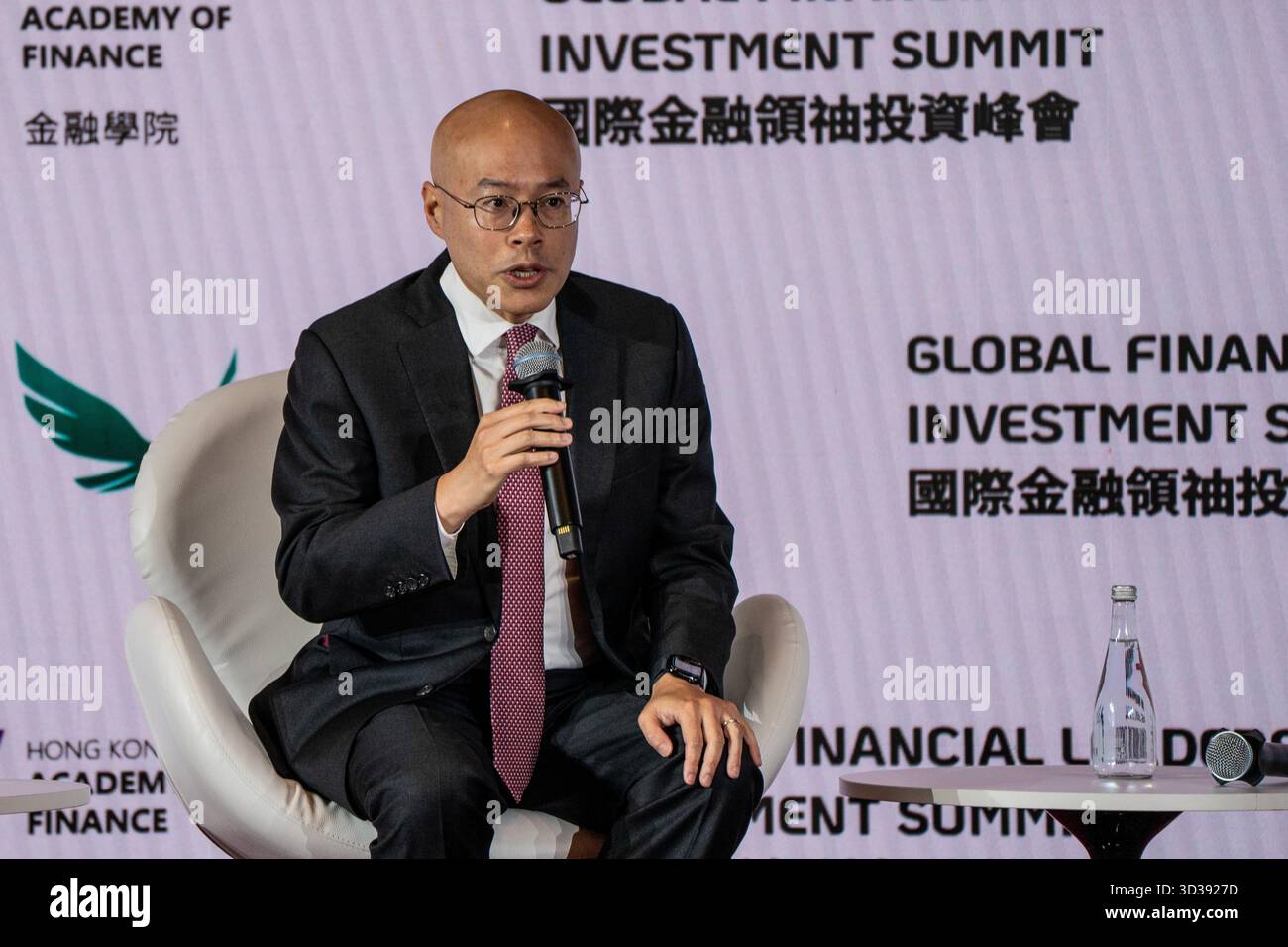 Eric Yip of the Hong Kong Securities and Futures Commission at the Hong ...
