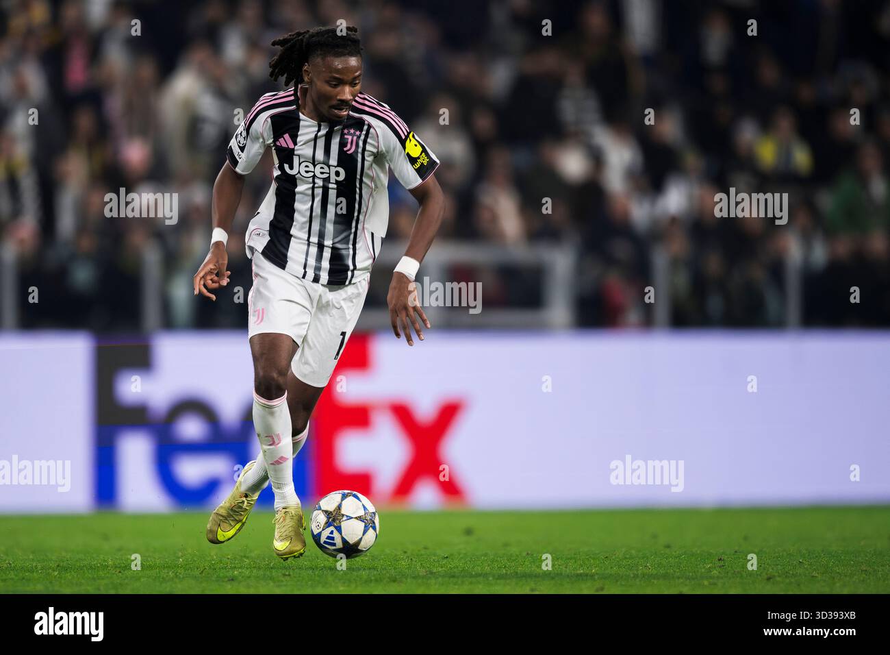 Khephren Thuram of Juventus FC in action during the UEFA Champions ...