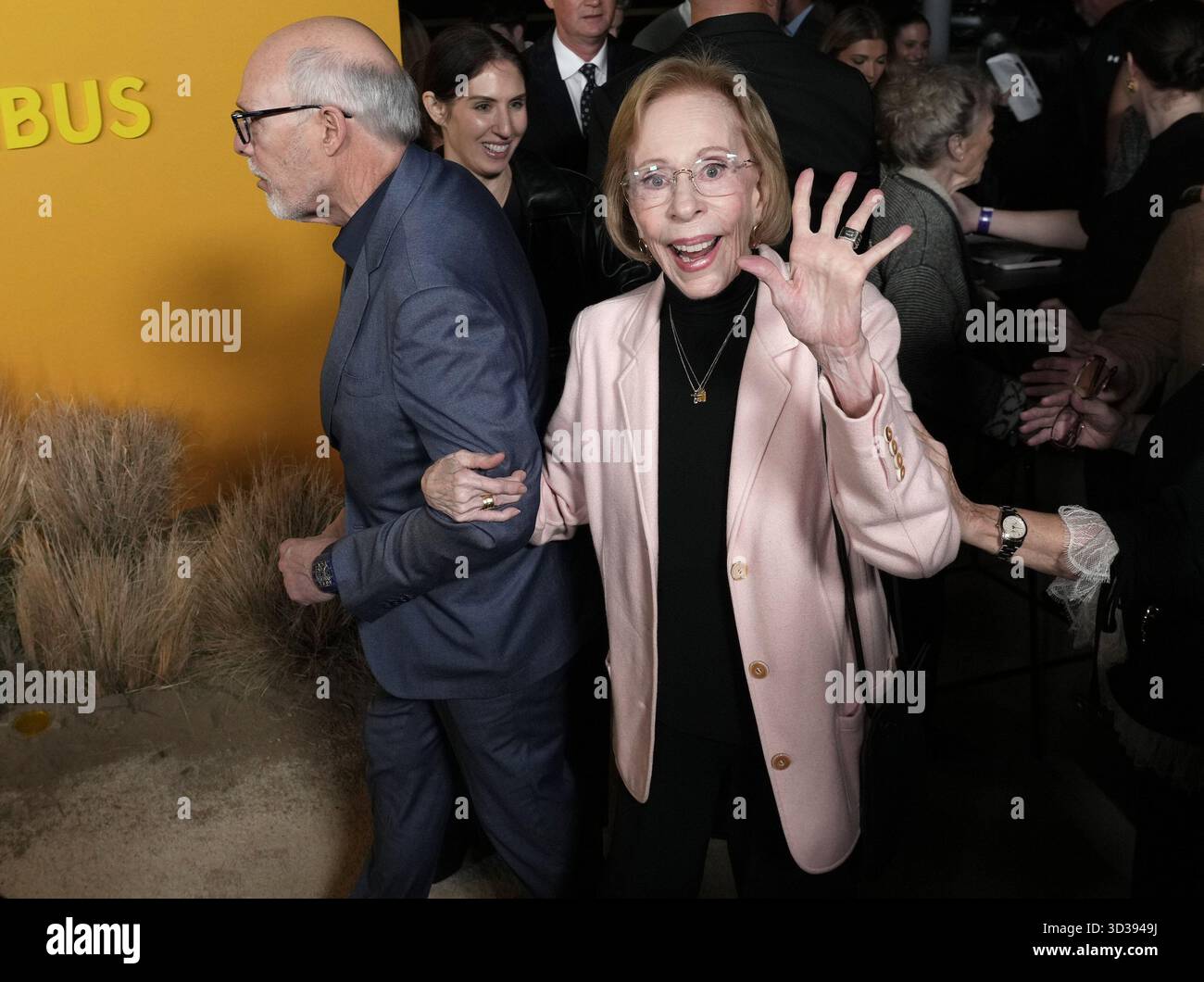 (L-R) Brian Miller and Carol Burnett at the Apple TV+'s PLURIBUS World ...