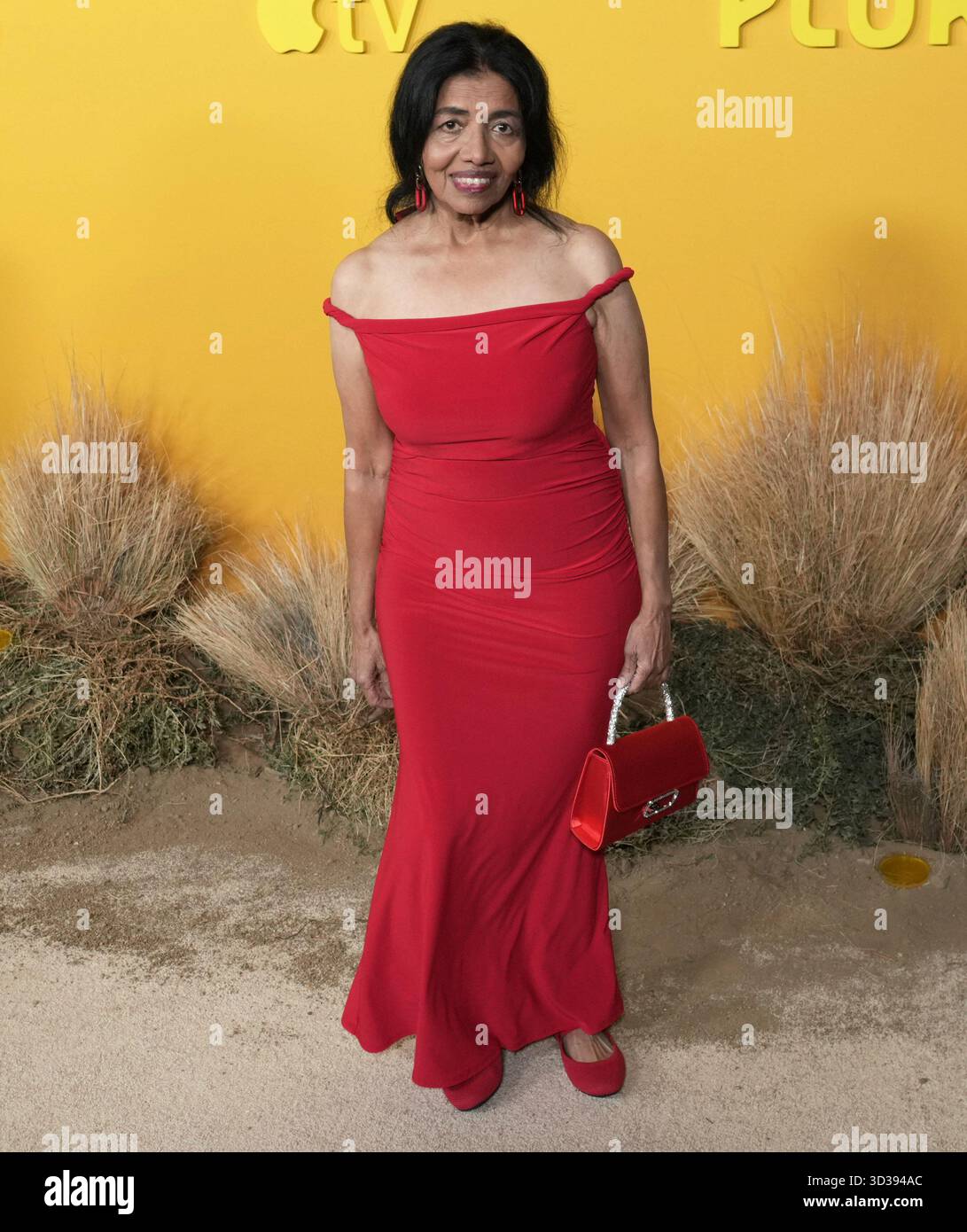 Viji Nathan arrives at the Apple TV+'s PLURIBUS World Premiere held at ...