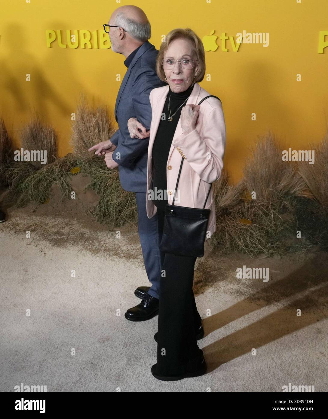 (L-R) Brian Miller and Carol Burnett at the Apple TV+'s PLURIBUS World ...