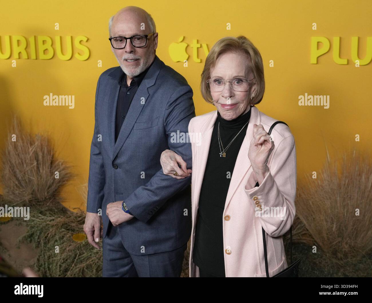 (L-R) Brian Miller and Carol Burnett at the Apple TV+'s PLURIBUS World ...