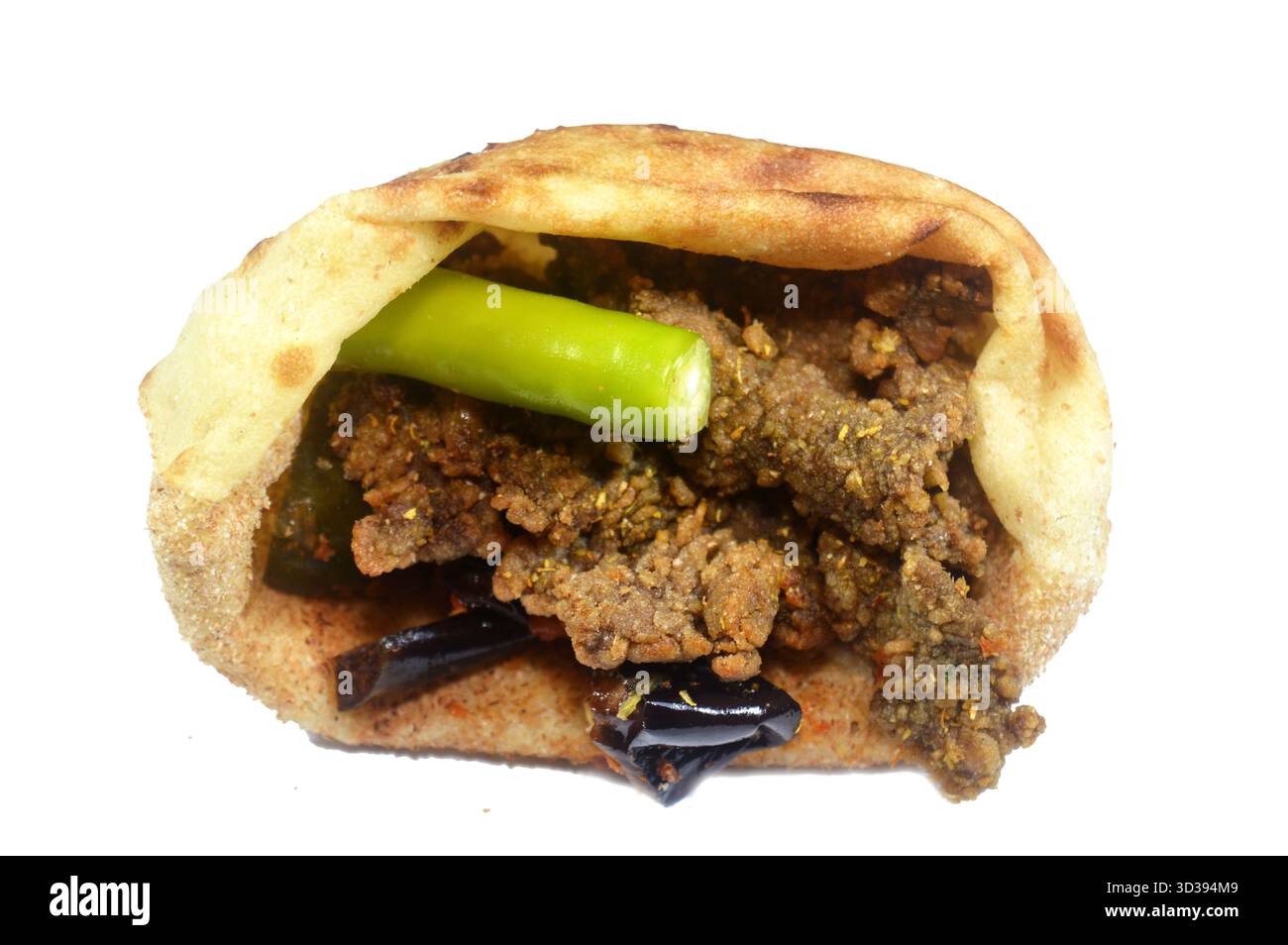 Deep fried beef liver slices, beef liver covered with wheat bran ...