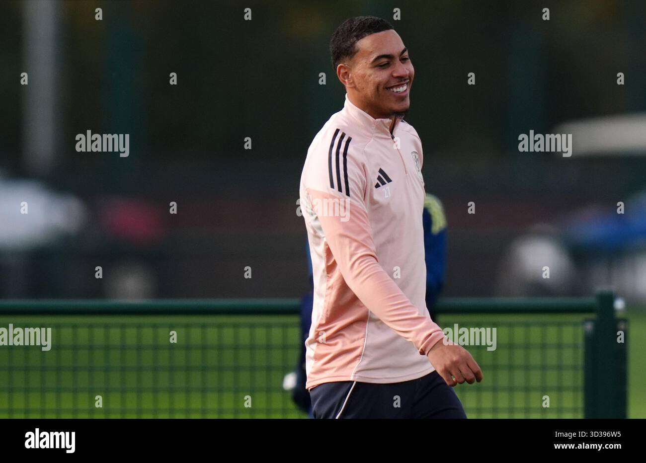 Aston Villa's Morgan Rogers during a training session at Bodymoor Heath ...