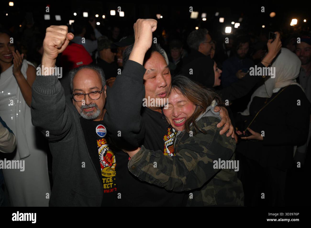 BROOKLYN, NY – NOVEMBER 4: Crowds celebrate at Zohran Mamdani’s ...