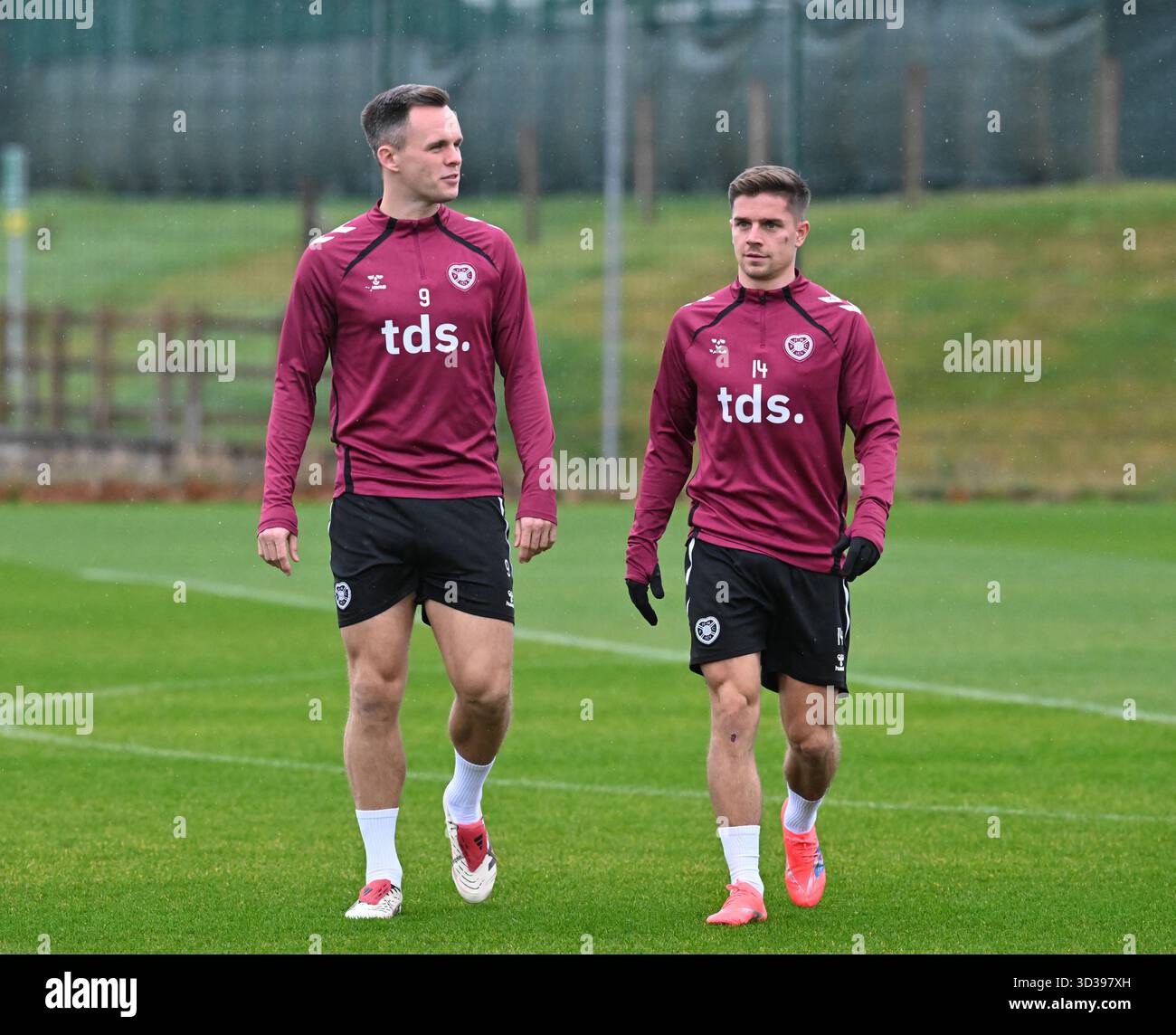 Oriam Sports Centre Edinburgh.Scotland.UK.5th Nov 25 Hearts training ...