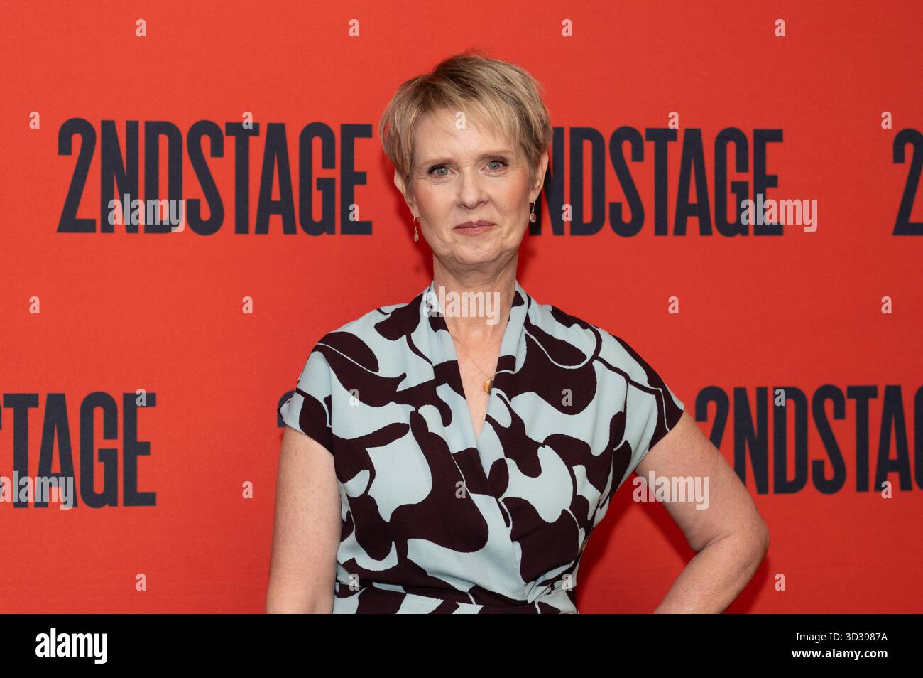 Cynthia Nixon attends Broadway play 'Marjorie Prime' photocall at Sardi ...
