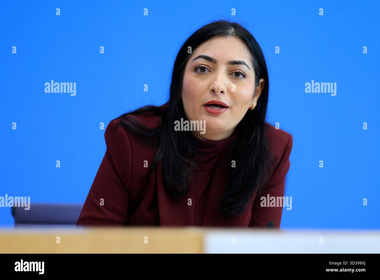 Reem Alabali-Radovan (SPD), Federal Minister for Economic Cooperation ...