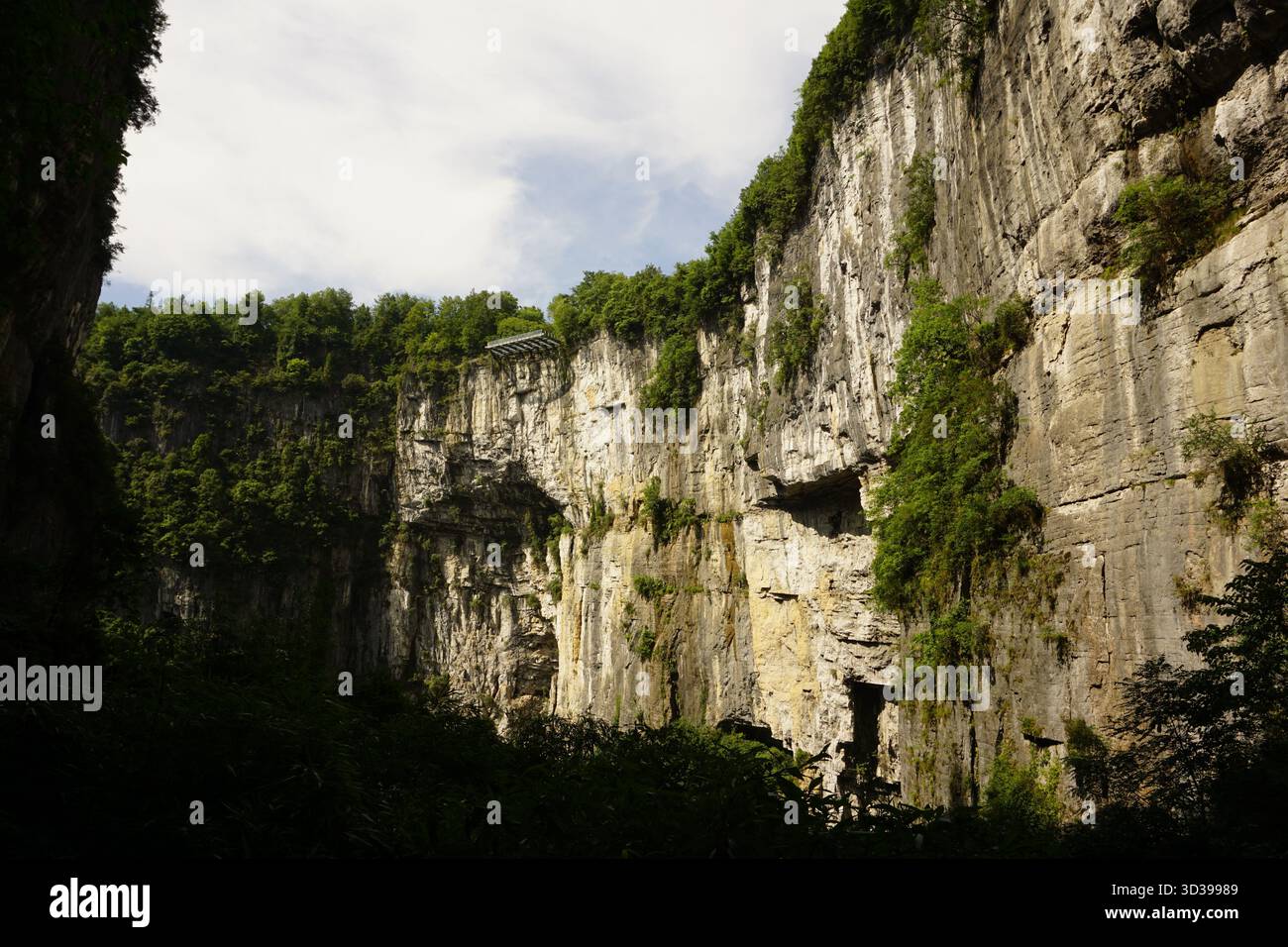 Wulong (Chongqing), China: Three Natural Bridges Scenic Area Stock ...