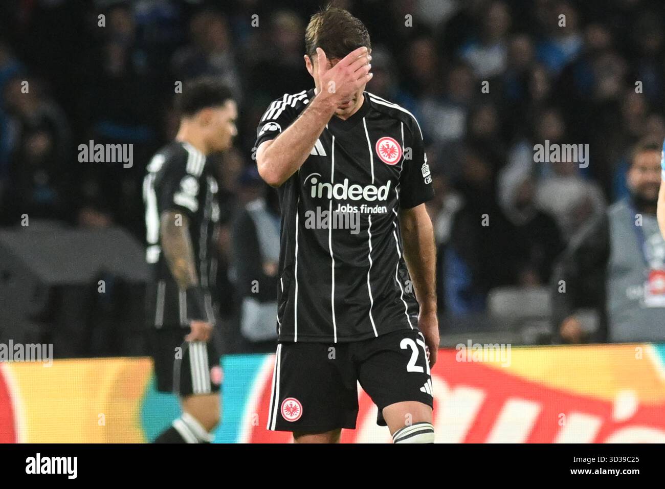 Mario Gotze of Eintracht Frankfurt gestures during the Uefa Champions ...