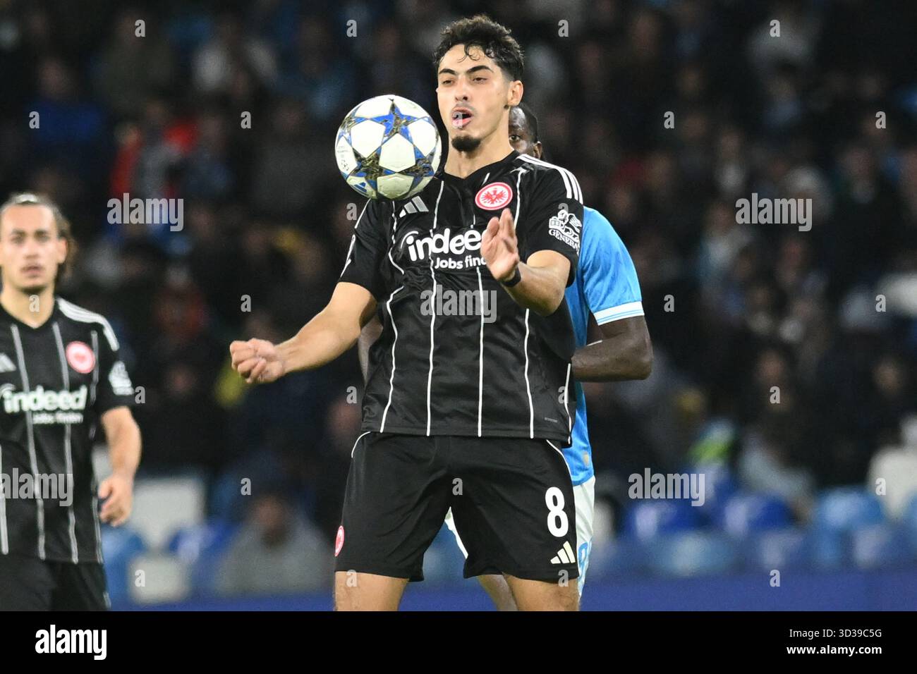 Fares Chaibi of Eintracht Frankfurt during the Uefa Champions League ...