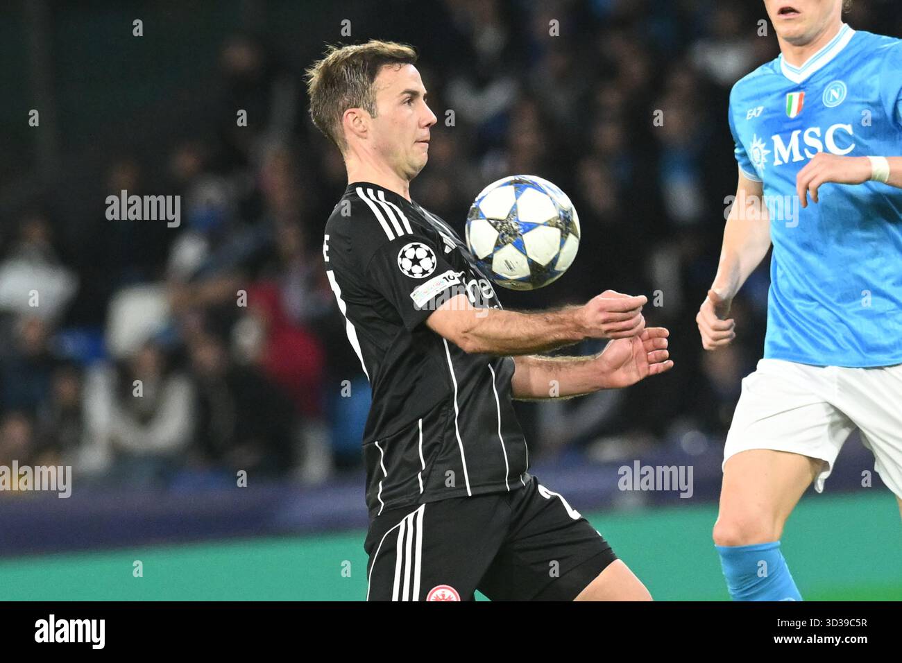 Mario Gotze of Eintracht Frankfurt during the Uefa Champions League ...