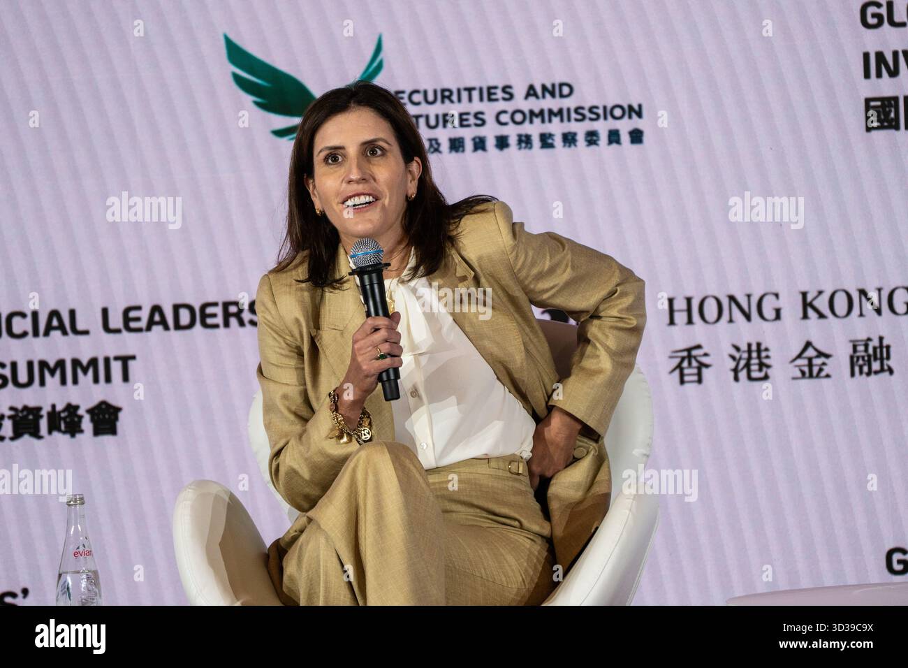 Katie Koch, President and Chief Executive Officer of TCW at the Hong ...