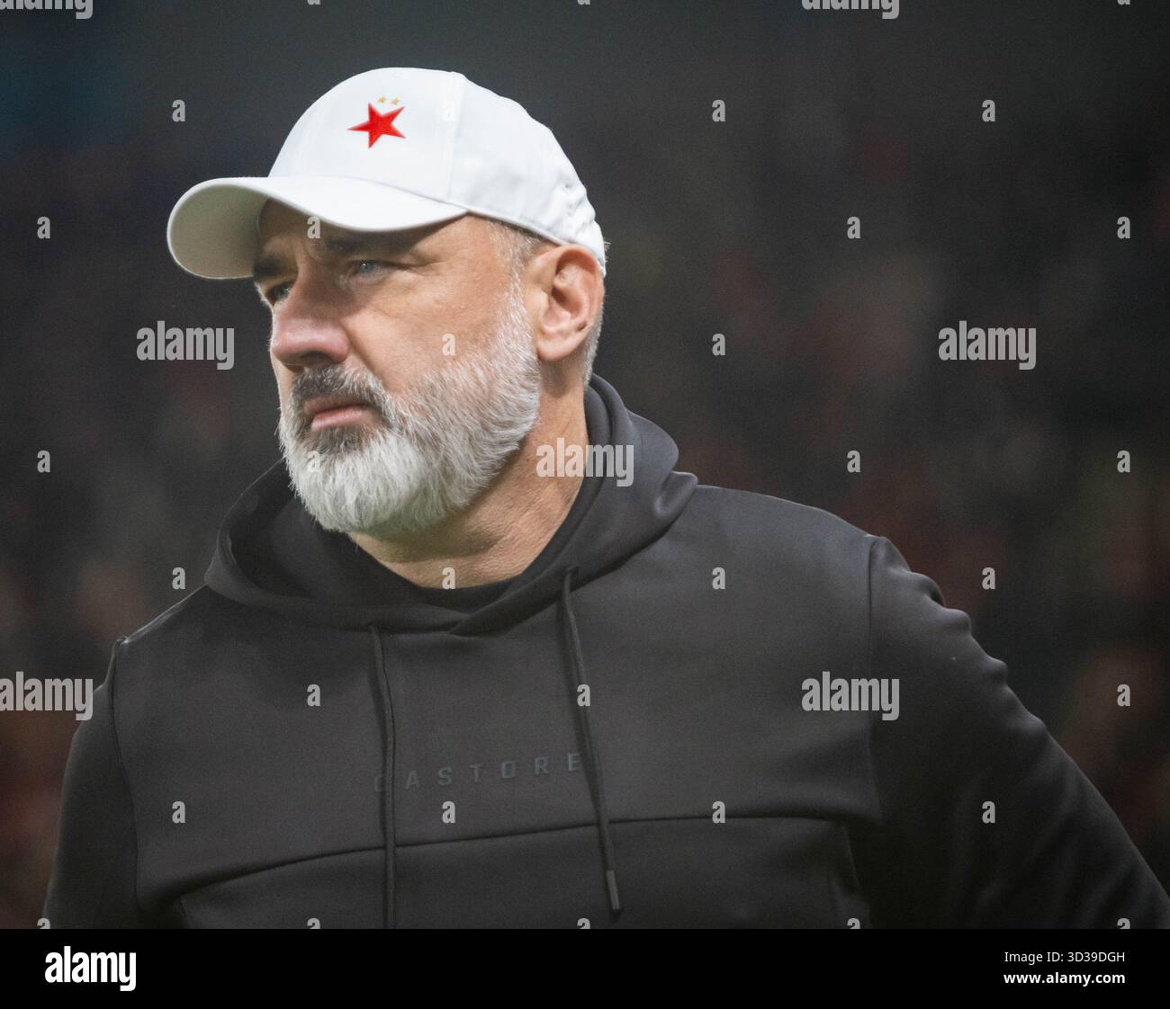 Arsenal away victory 3-0 against Slavia Praha during the UEFA Champions ...