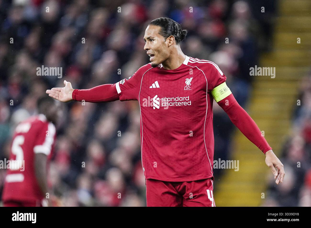 Virgil van Dijk of Liverpool FC during the UEFA Champions League ...