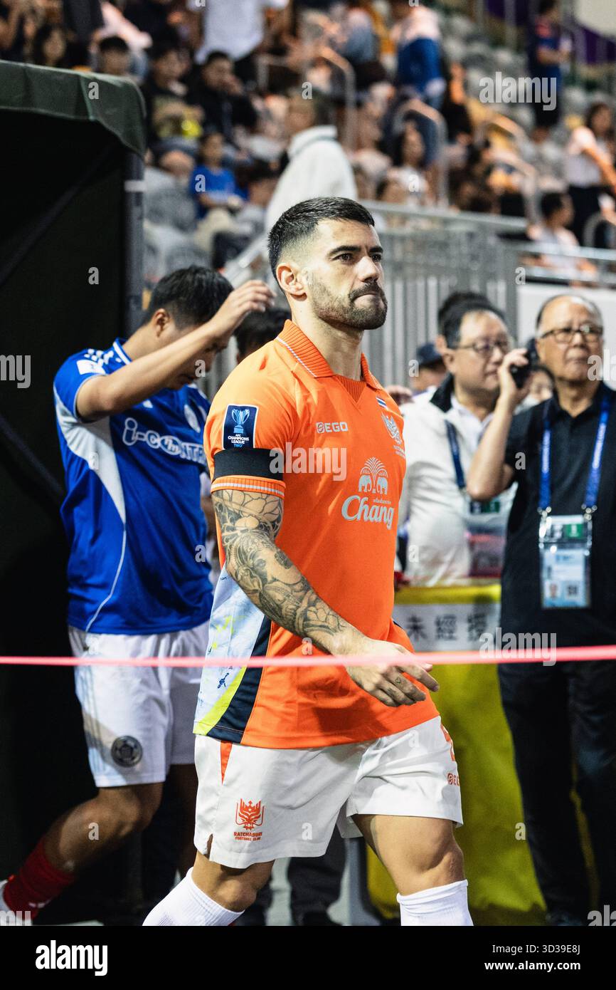 Mong Kok Stadium, HONG KONG, China: Tana of Ratchaburi FC marching in ...