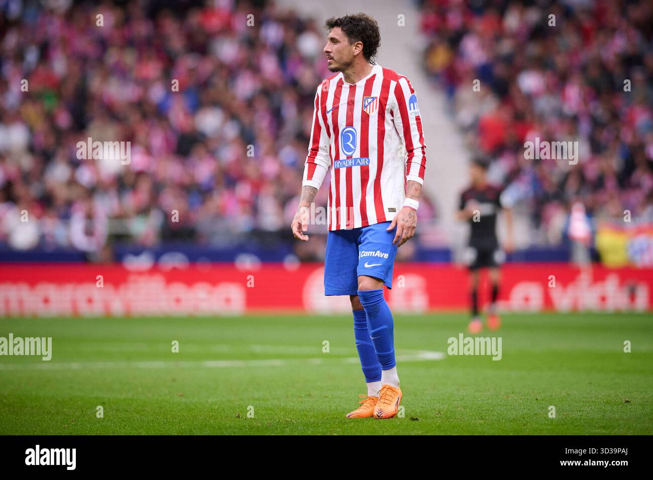Atletico de Madrid’s Jose Maria Gimenez during La Liga match. November ...