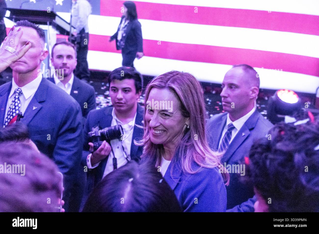 Governor elect Mikie Sherrill celebrates with supporters at her ...