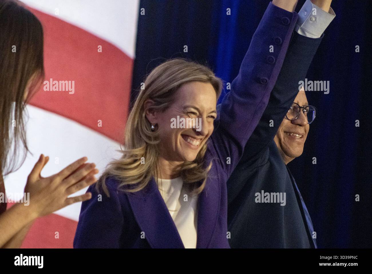 Governor elect Mikie Sherrill speaks at her Election Night Watch Party ...