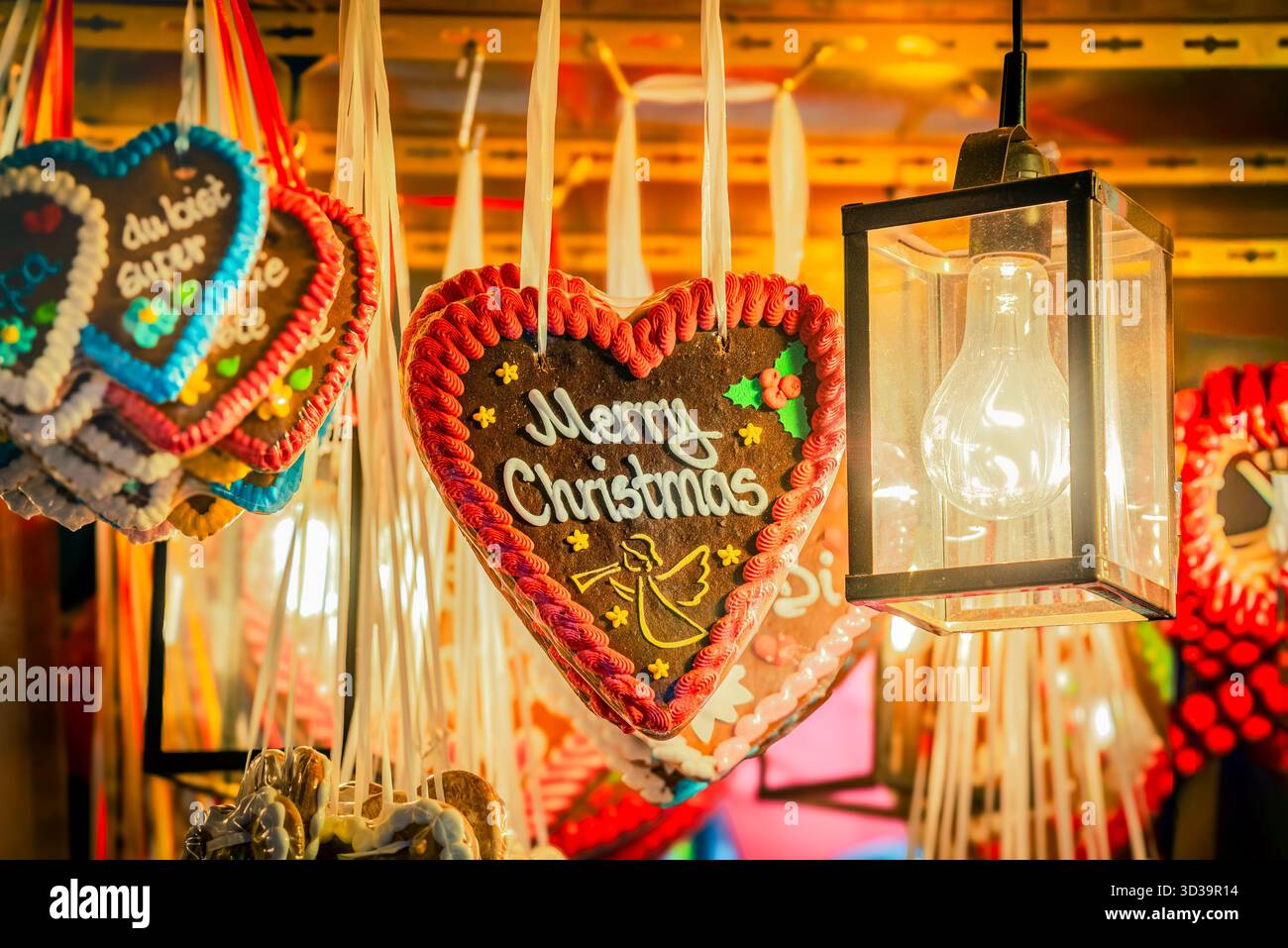 Nuremberg, Germany. Traditional gingerbread at Nurnberger ...