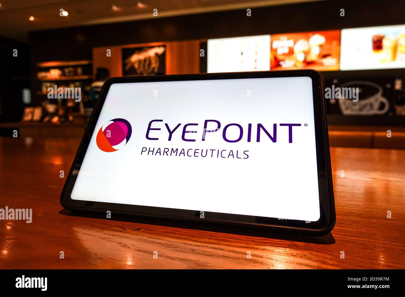 November 2, 2025, China: In this photo illustration, the EyePoint ...