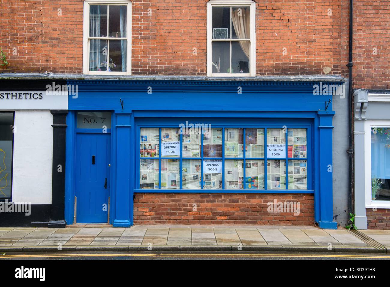 A closed shop in the Worcestershire town of Tenbury Wells which will ...