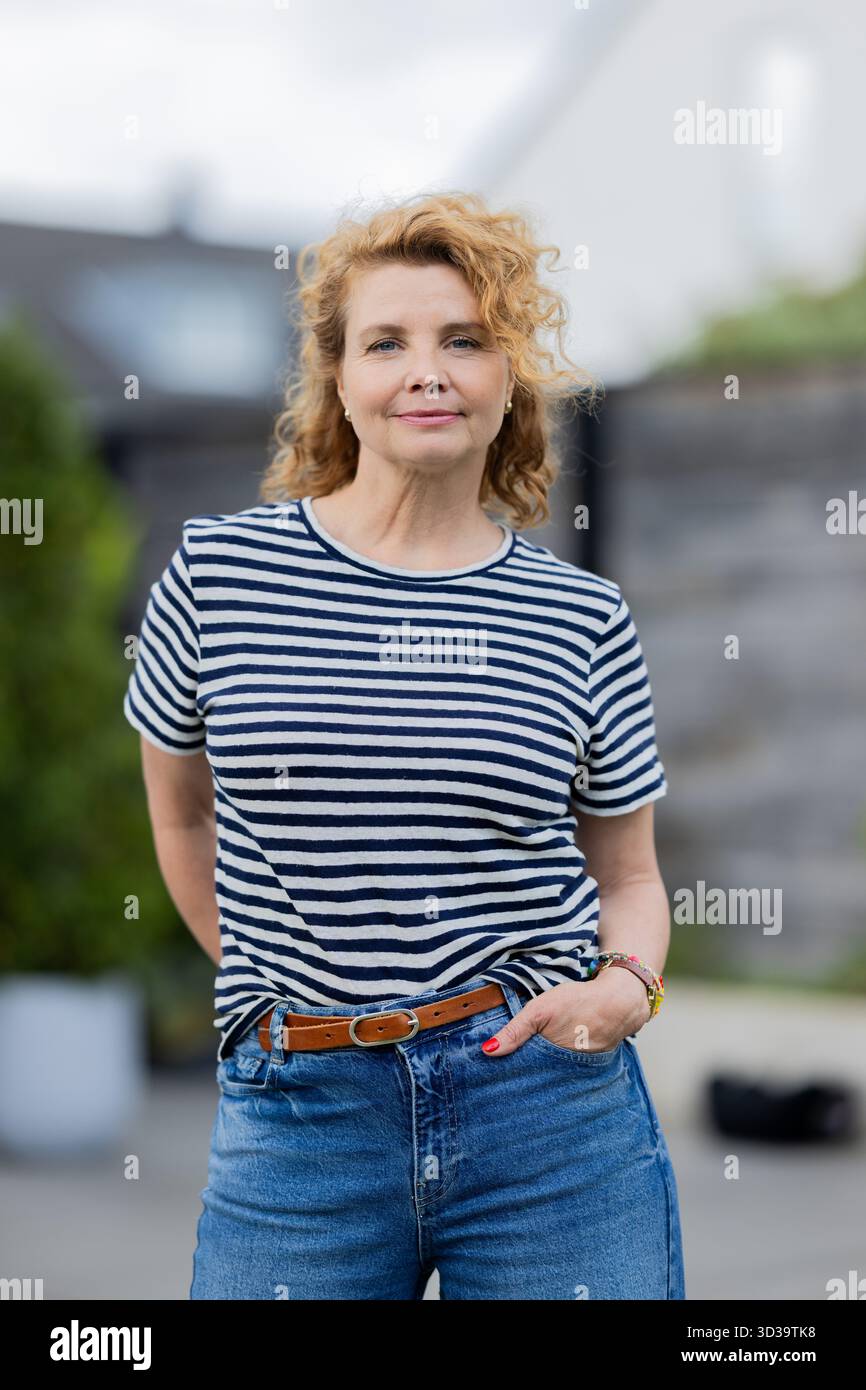 PRODUCTION - 23 June 2025, North Rhine-Westphalia, Cologne: Actress ...