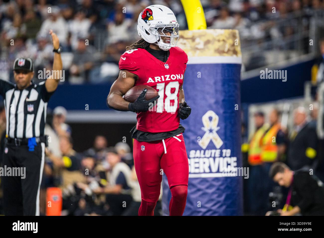 Arizona Cardinals wide receiver Marvin Harrison Jr. celebrates a ...
