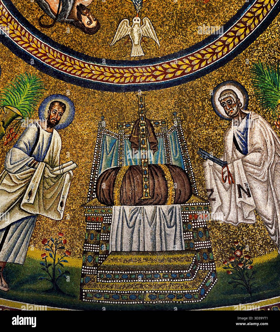 Baptism of Jesus by Saint John the Baptist in the Baptism of Jesus The ...