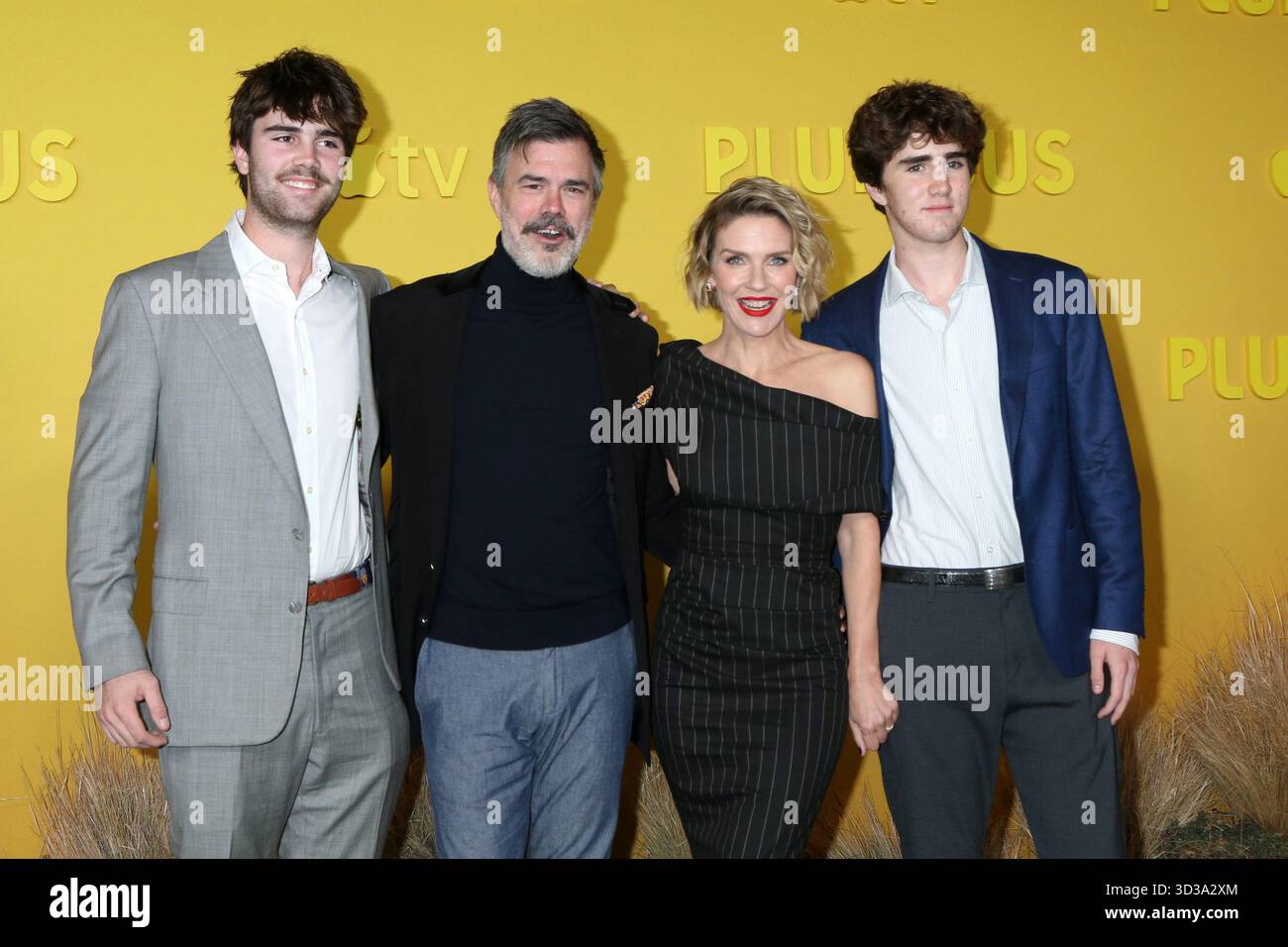 Los Angeles, USA. 4, November, 2025. Pictured left to right, Rhea ...