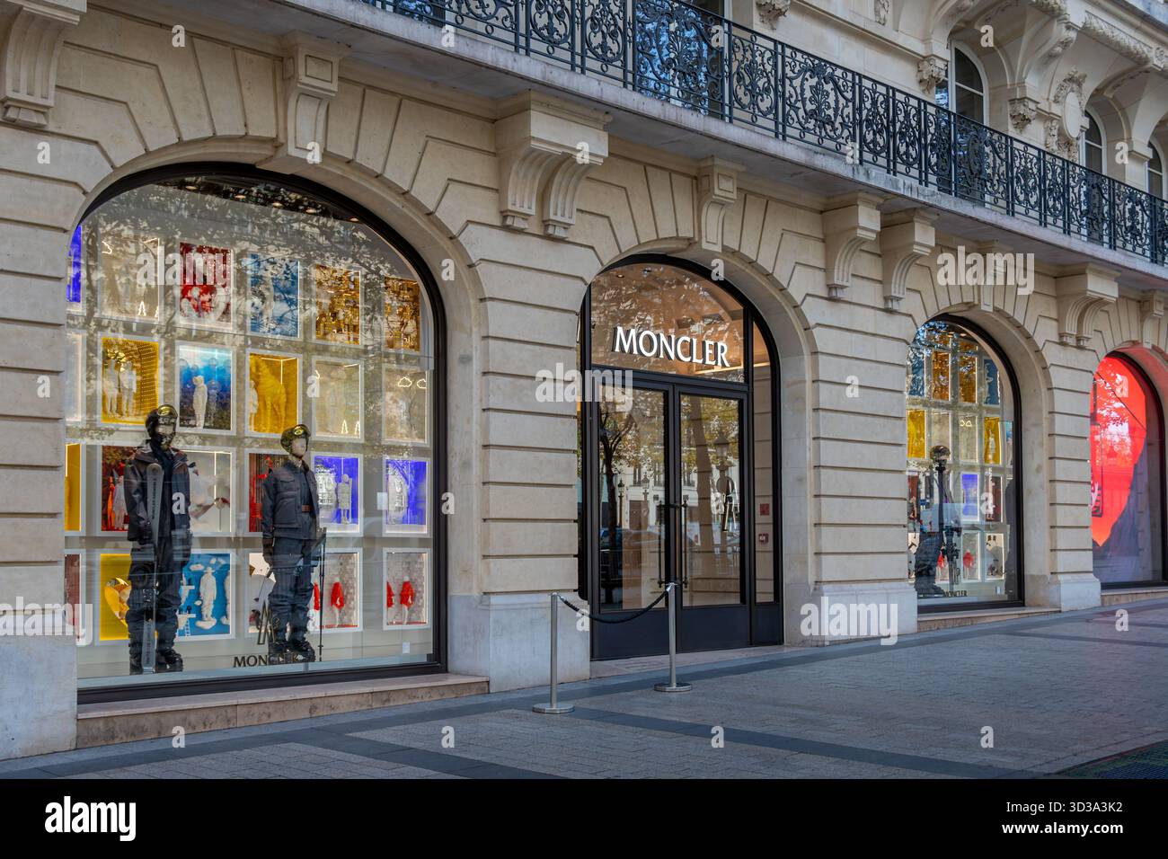 Moncler brand luxury apparel hi-res stock photography and images - Alamy