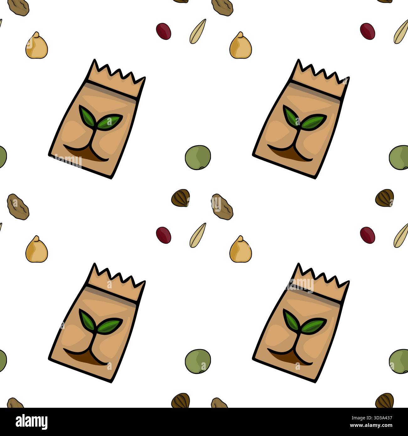 Scattered packets Stock Vector Images - Alamy