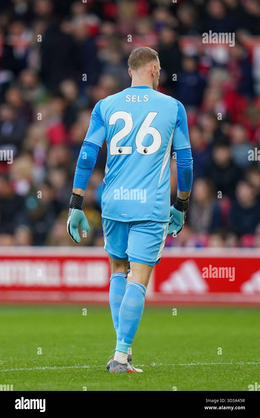 Nottingham Forest goalkeeper Matz Sels (26) during the Nottingham ...